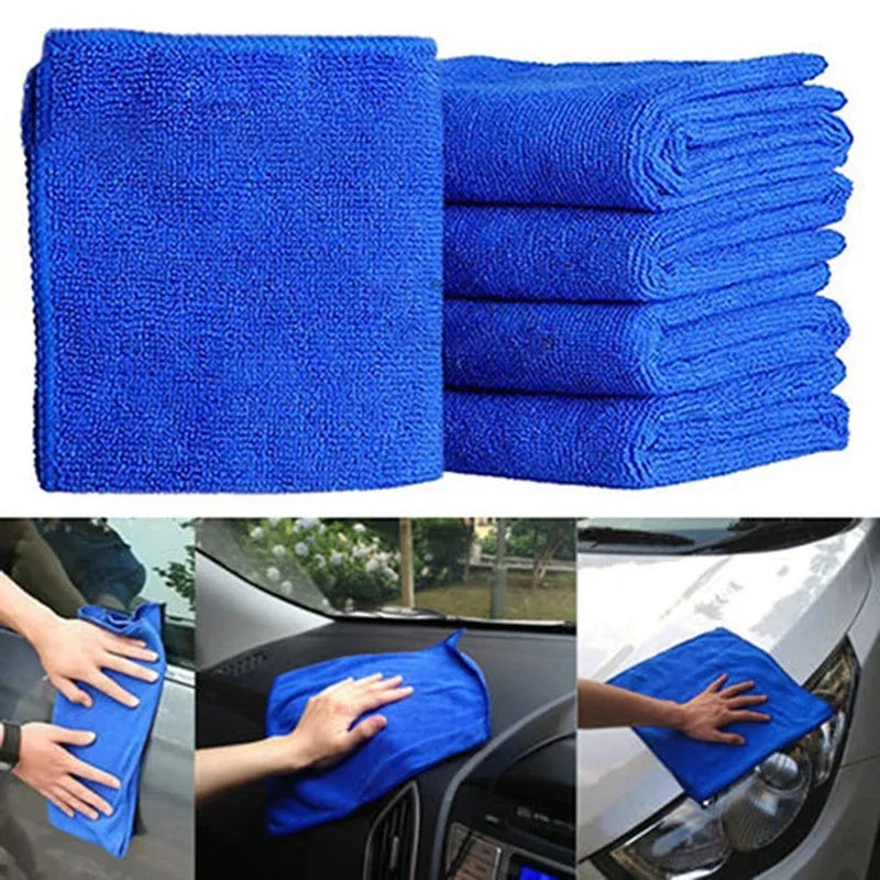 Ultra-Soft-30-30-25CM-Car-Wash-Microfiber-Towel-Car-Cleaning-Drying ...