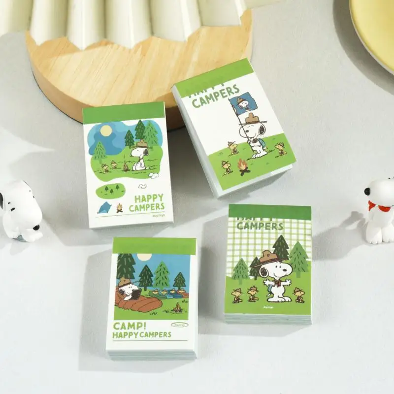 Snoopy-Mini-Happy-Camping-Diary-Sticker-Book-Ins-Cute-Cartoon-Creative ...