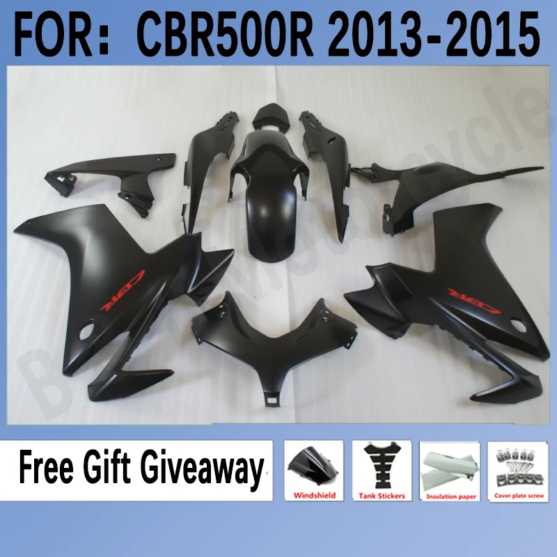New ABS Motorcycle Whole Fairings Kit fit for HONDA CBR500R 2013 2014 ...