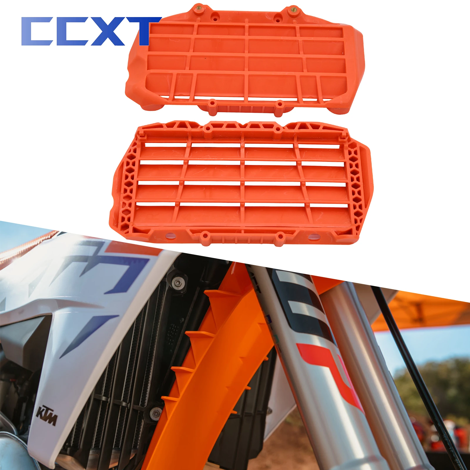 Motorcycle-Nylon-Radiator-Louvres-Rad-Guards-For-KTM-SX-SXF-XC-XCF-XCW ...