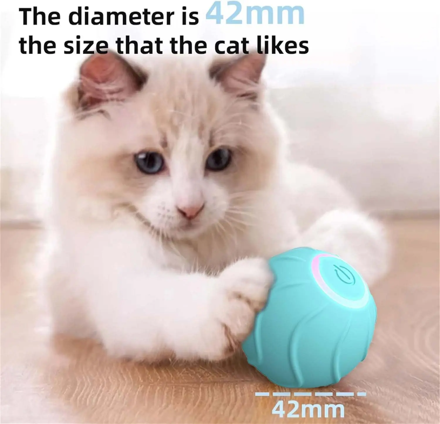 Intelligent-Interactive-Cat-Toy-Powerball-2-0-Cat-Toy-Smart-Cat-Ball ...