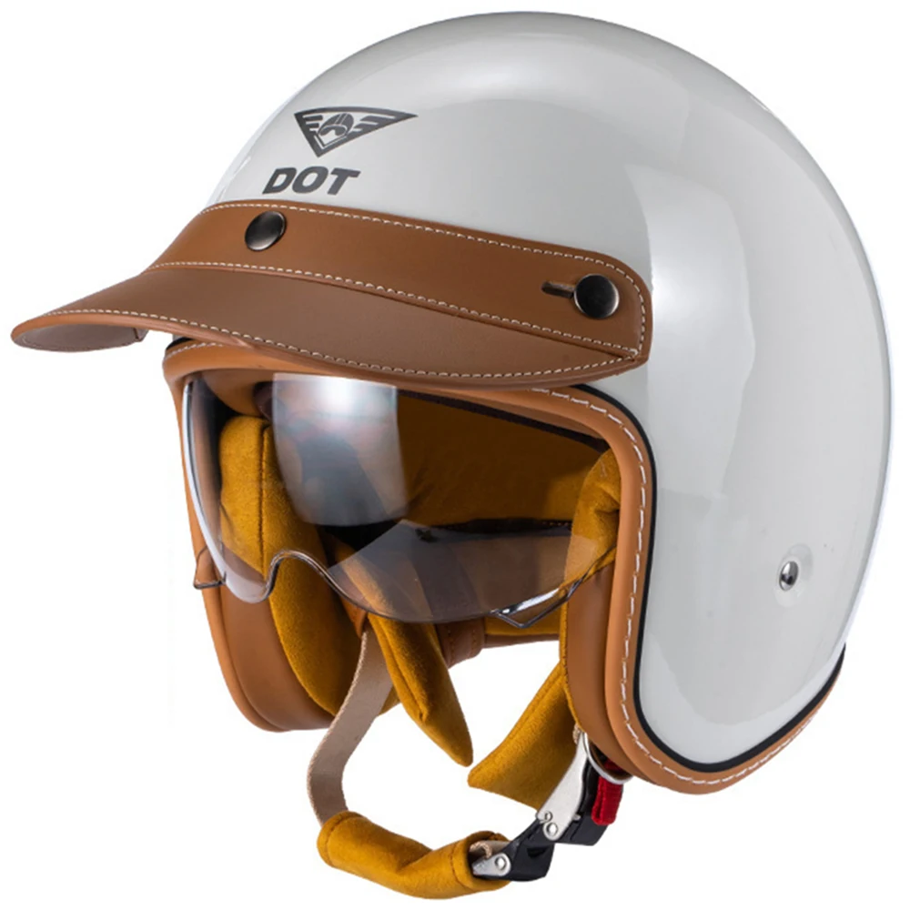 Retro-Motorcycle-Helmet-Four-Seasons-Helmet-Half-Face-Motorbike-Crash ...
