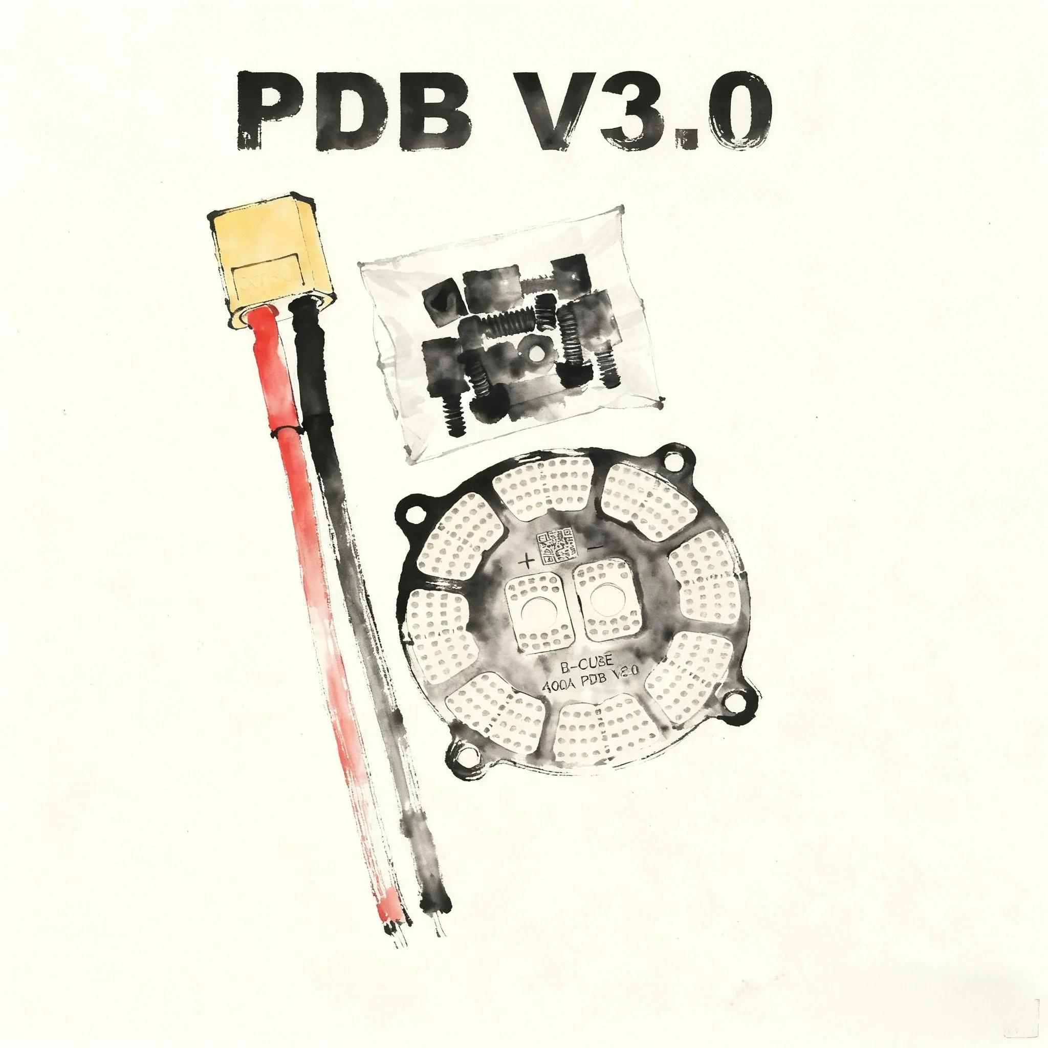 POWER Distribution Board PDB Quadcopter Power Hub Power Distribution ...