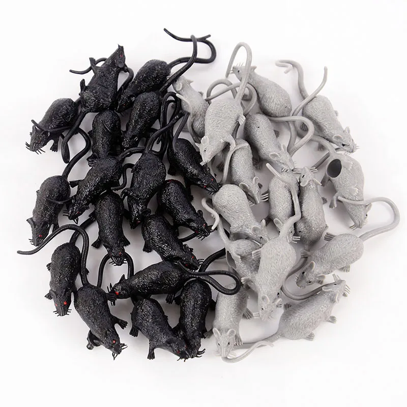 10pcs-Mouse-Prank-Mice-Realistic-Rat-Fake-Toy-Halloween-Rats-Plastic ...