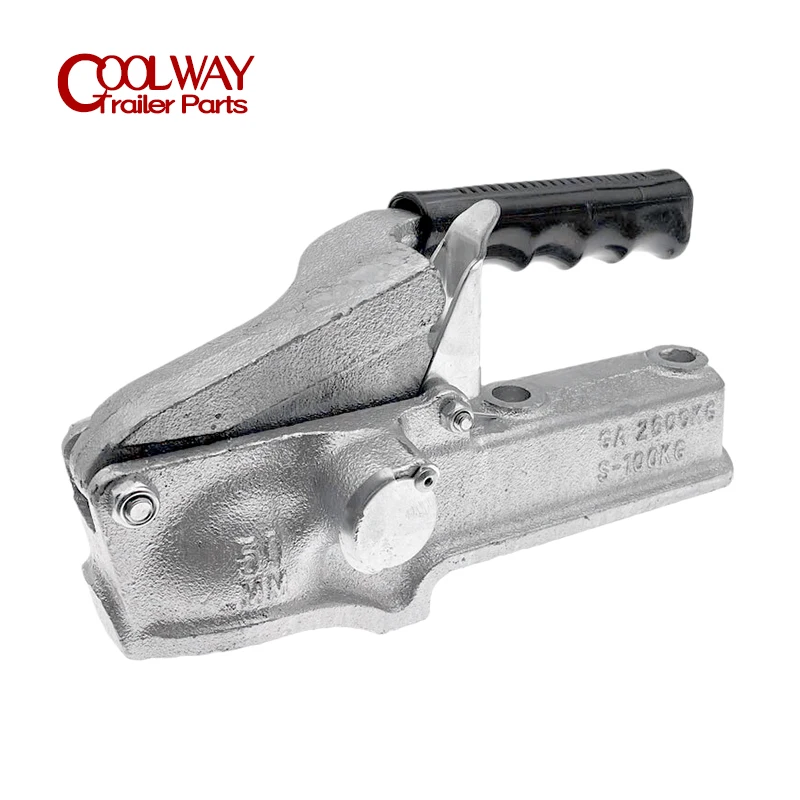 Unbraked Cap 2600kg European Trailer Hitch Cast Coupling Towball ...