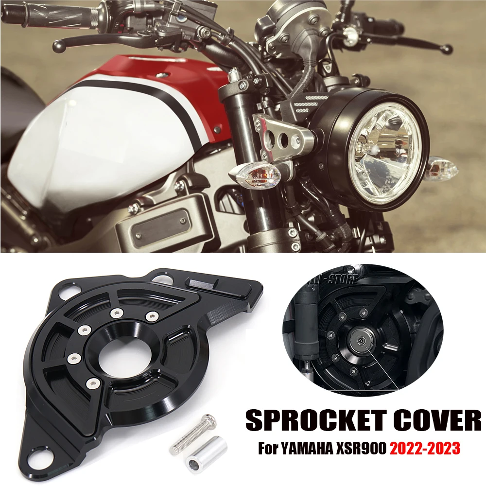 Protector de cadena de piñón delantero para motocicleta YAMAHA, cubierta protectora de 4 colores ...