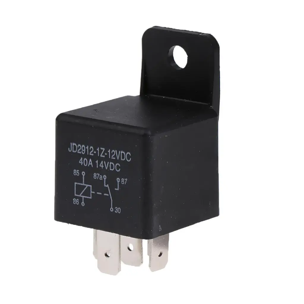 5-PIN-Normally-Closed-Relay-Wired-Holder-and-Base-Socket-12v-High ...