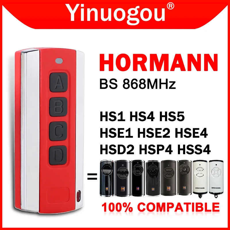 For-HORMANN-HSE1-HSE2-HSE4-HS1-HS4-HS5-HSS4-HSP4-HSD2-868-BS-Garage ...