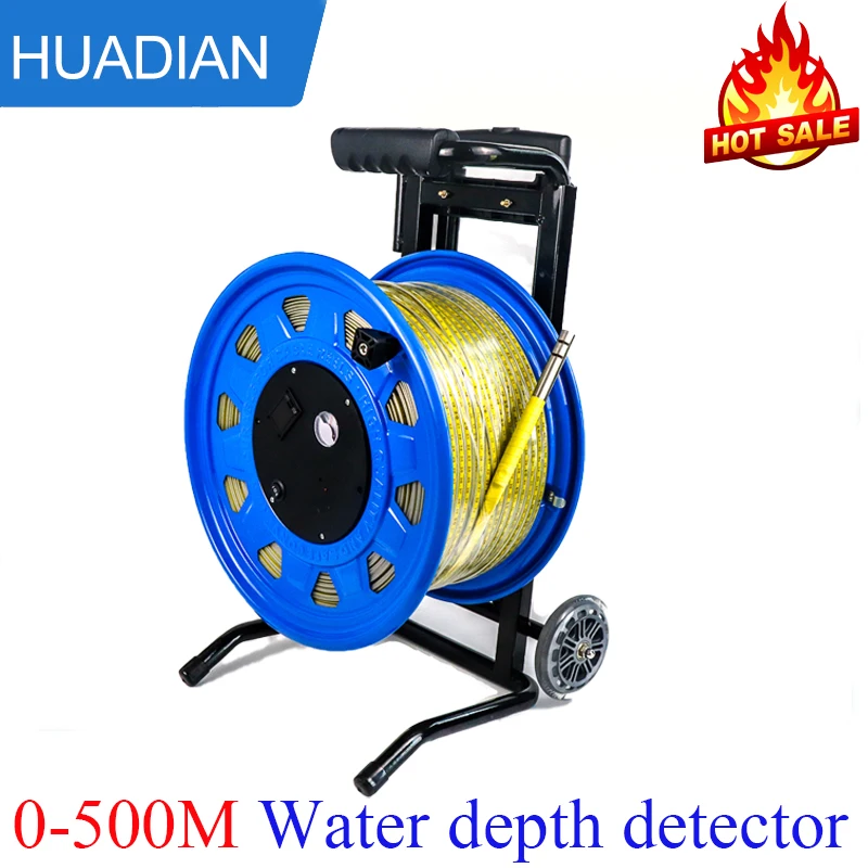 30m-50m-100m-200m-250m-Red-Water-Level-Meter-Indicator-Deep-Meter-Steel ...