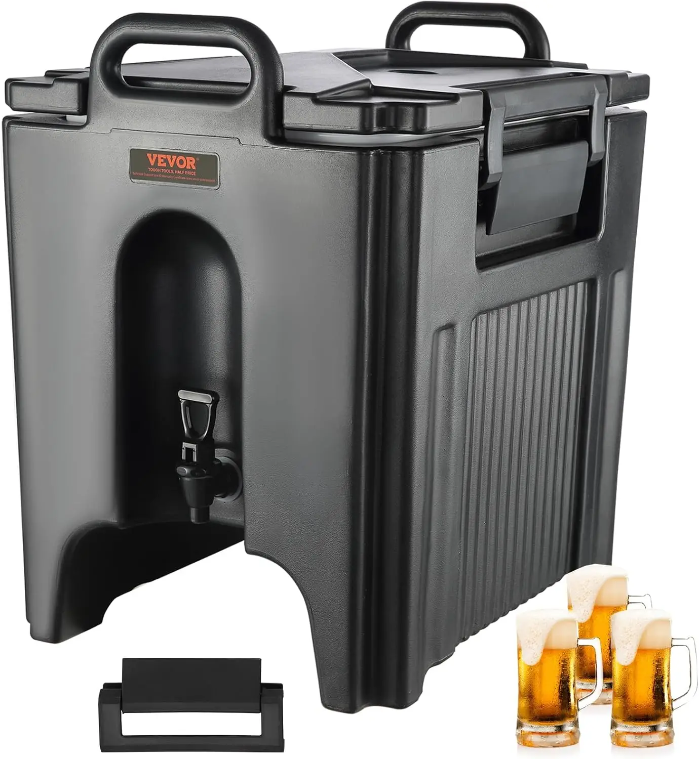 Insulated Beverage Dispenser, 10 Gallon, Food-grade LL9450UP Hot and ...