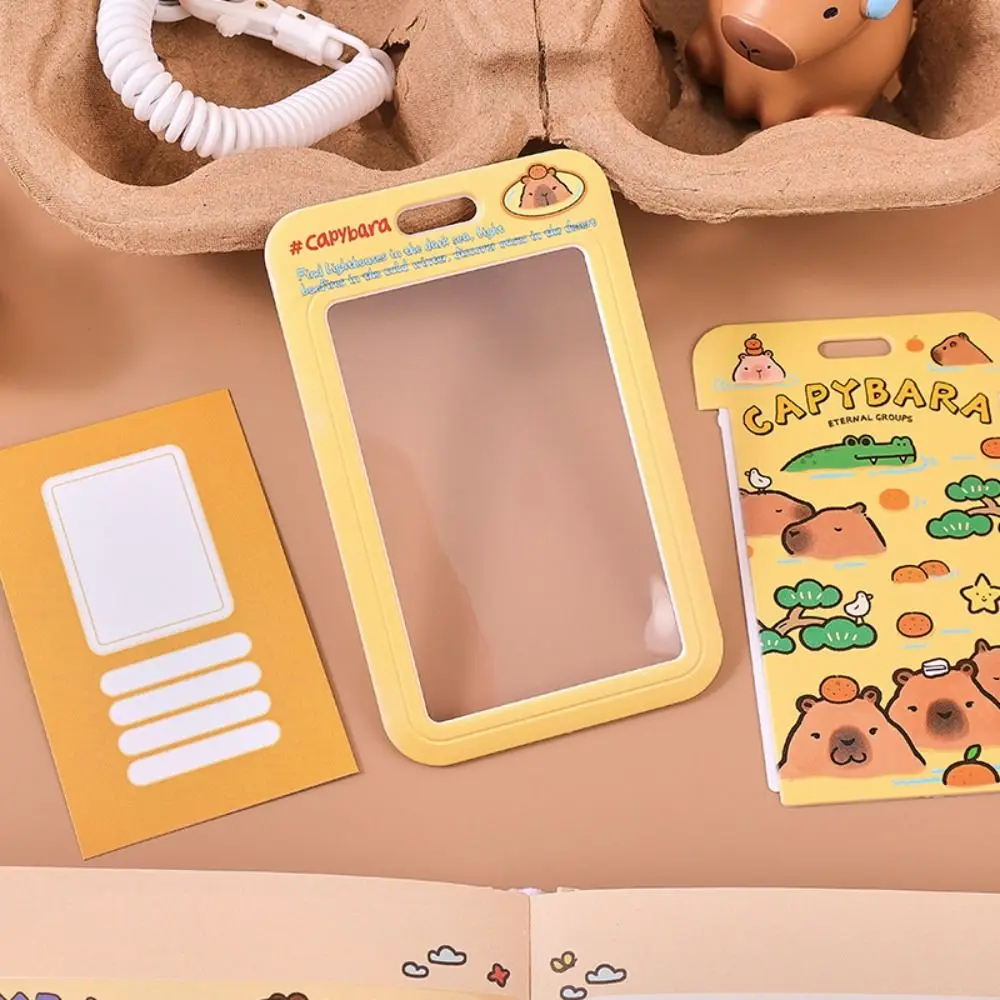 Letter-Capybara-Card-Holder-Cartoon-Animal-Korean-Style-Capybara ...