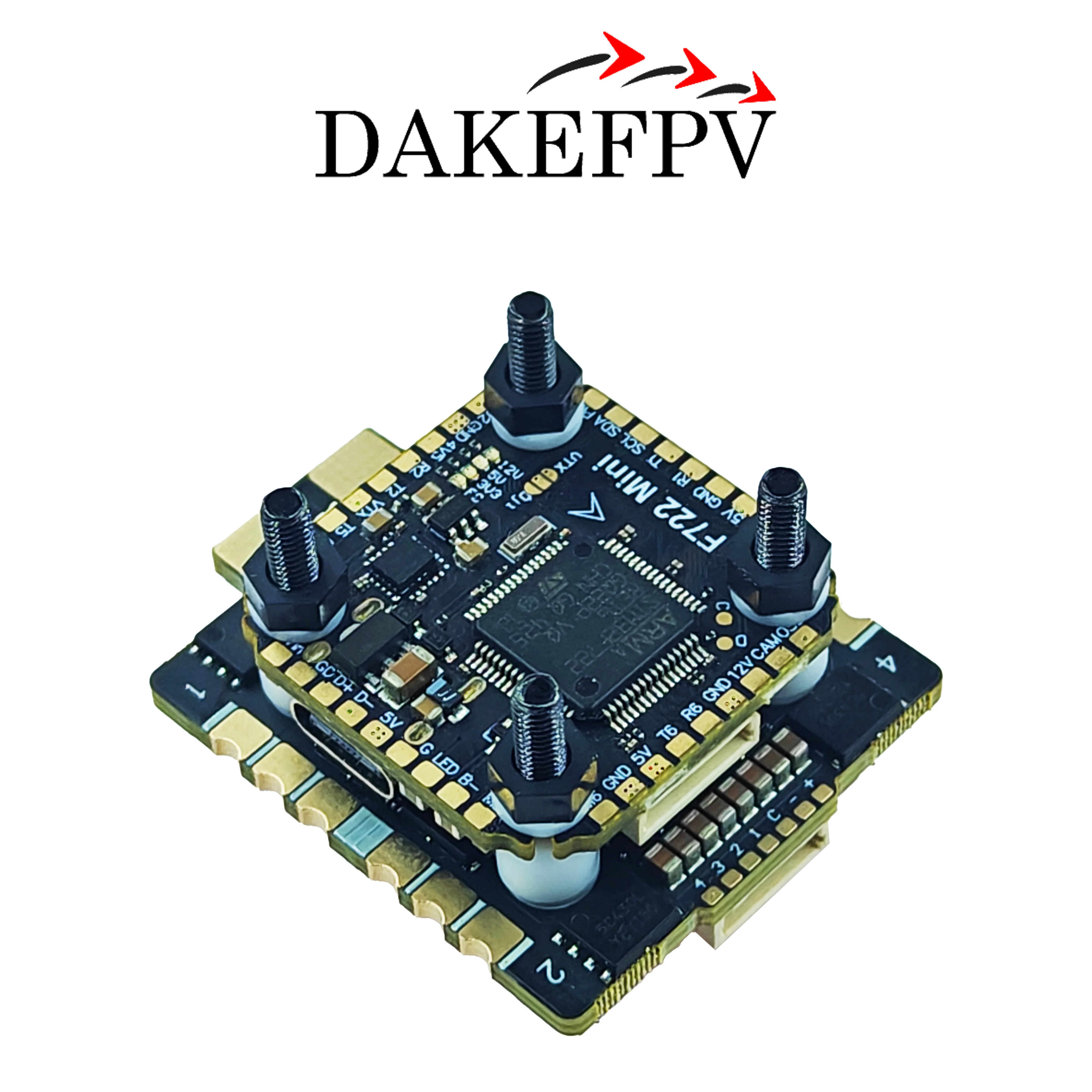 DAKEFPV Mini F722 FC mini stack F722 6S 55A 8S 70A BLS Bluejay ESC ...