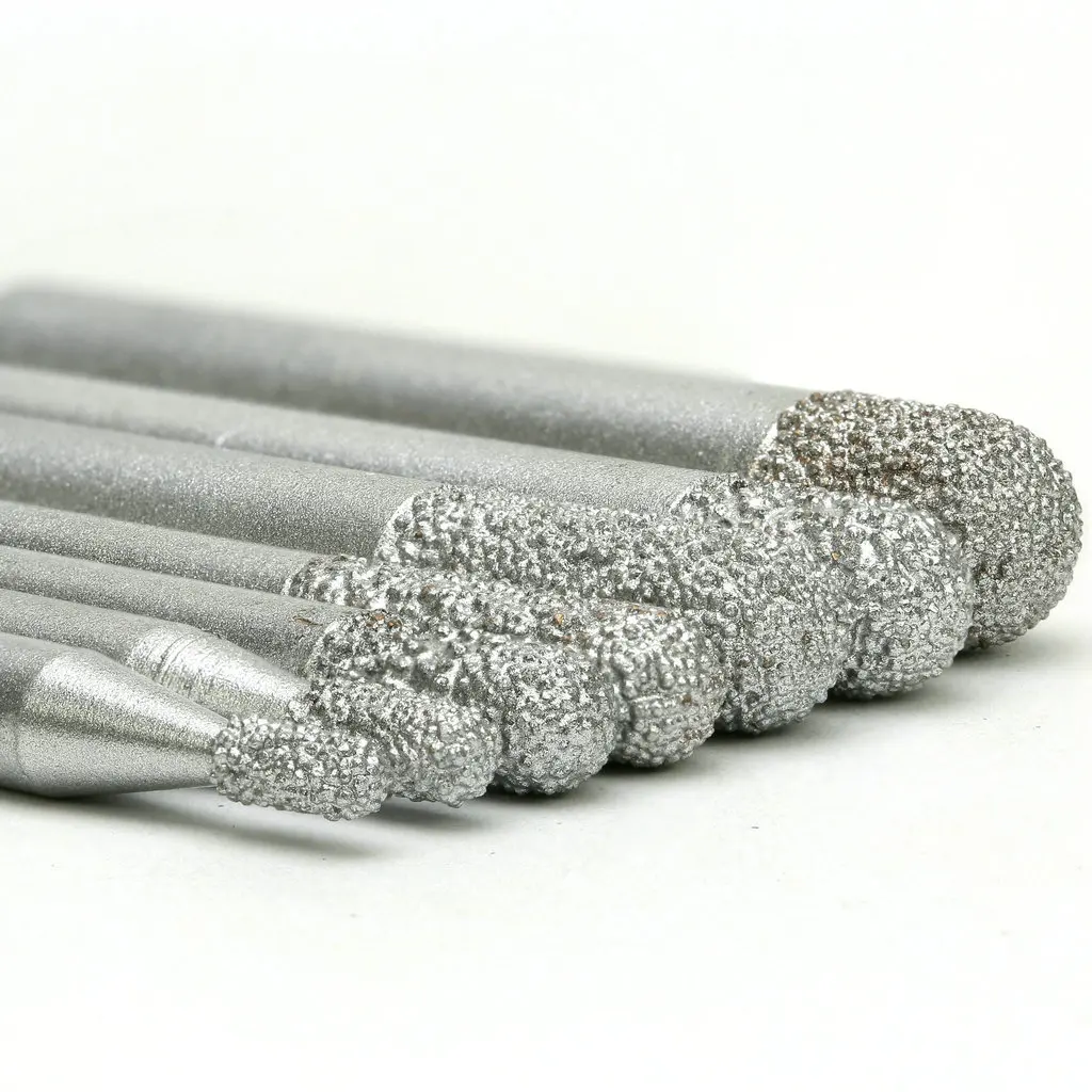 4-16mm-Ball-Nose-Diamond-Stone-CNC-Router-Bits-Emery-Engraving-Tools ...