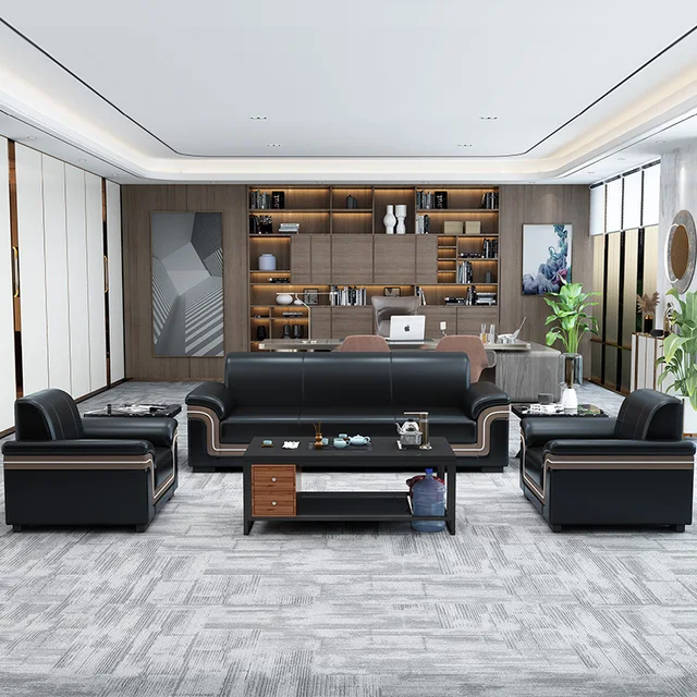 Modern Luxury Office Sofas | Elegant Sets for Professional Spaces ...