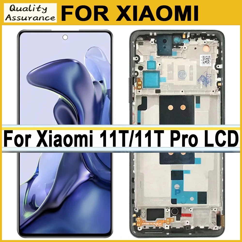 Pantalla-AMOLED-de-alta-calidad-para-Xiaomi-11T-Pro-montaje-de-pantalla ...