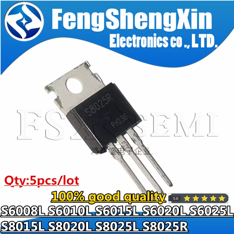 5pcs-S6008L-S6010L-S6015L-S6020L-S6025L-S8015L-S8020L-S8025L-S8025R-TO ...