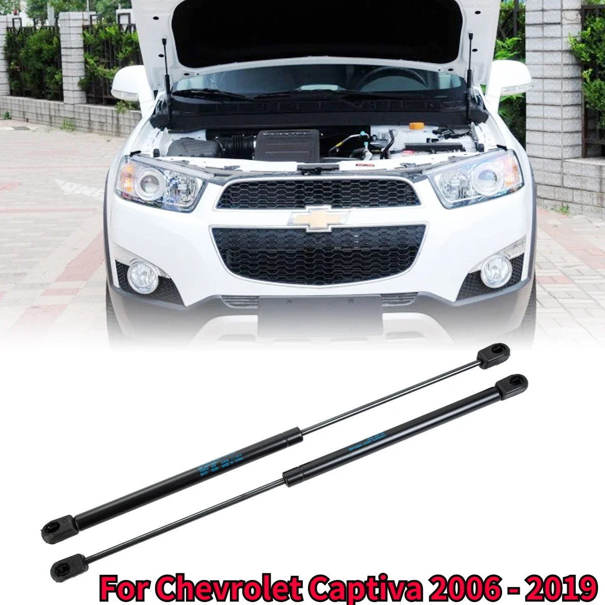 For-Chevrolet-Captiva-2006-2019-Front-Bonnet-Hood-Gas-Spring-Shock ...