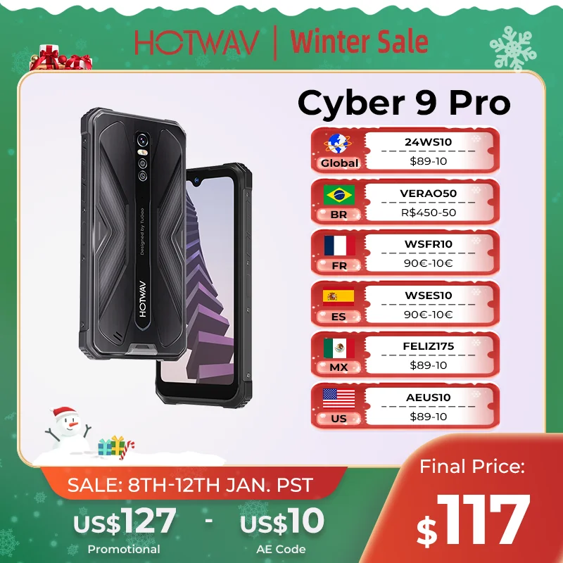 HOTWAV-Smartphone-Cyber-9-Pro-resistente-128GB-8GB-7500mAh-Helio-P60 ...