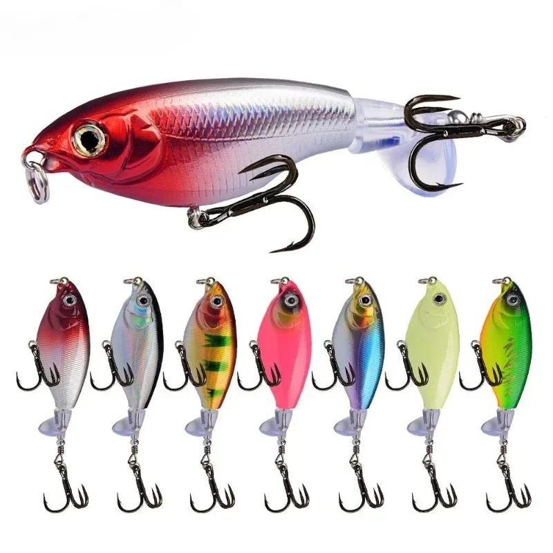 Floating Spin Bait Fishing Lures, Artificial Bait, Hard Crankbait ...
