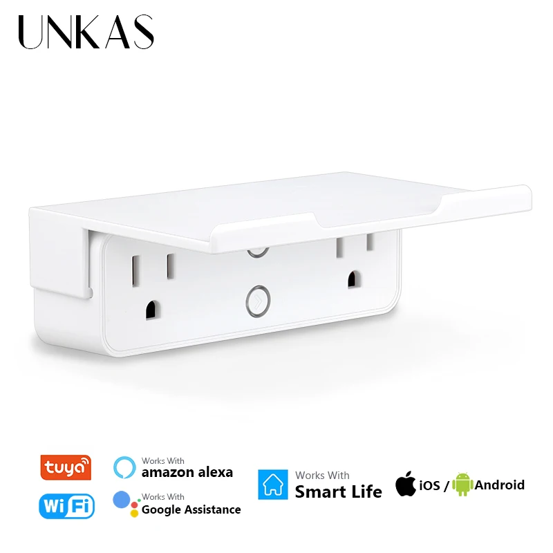 UNKAS-1-2-3-4-Piece-WiFi-Tuya-US-Socket-Extender-Multi-Plug-Shelf ...