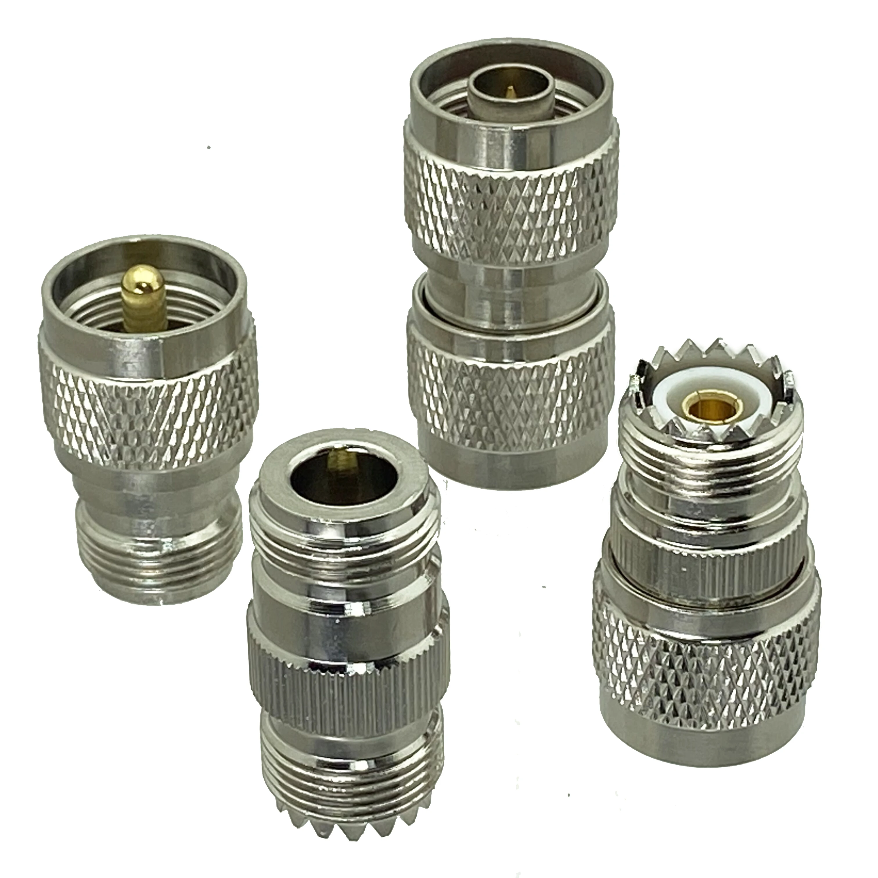 RF-Coaxial-Adapter-Connector-N-Male-Female-to-UHF-PL-259-SO-239-M-F ...