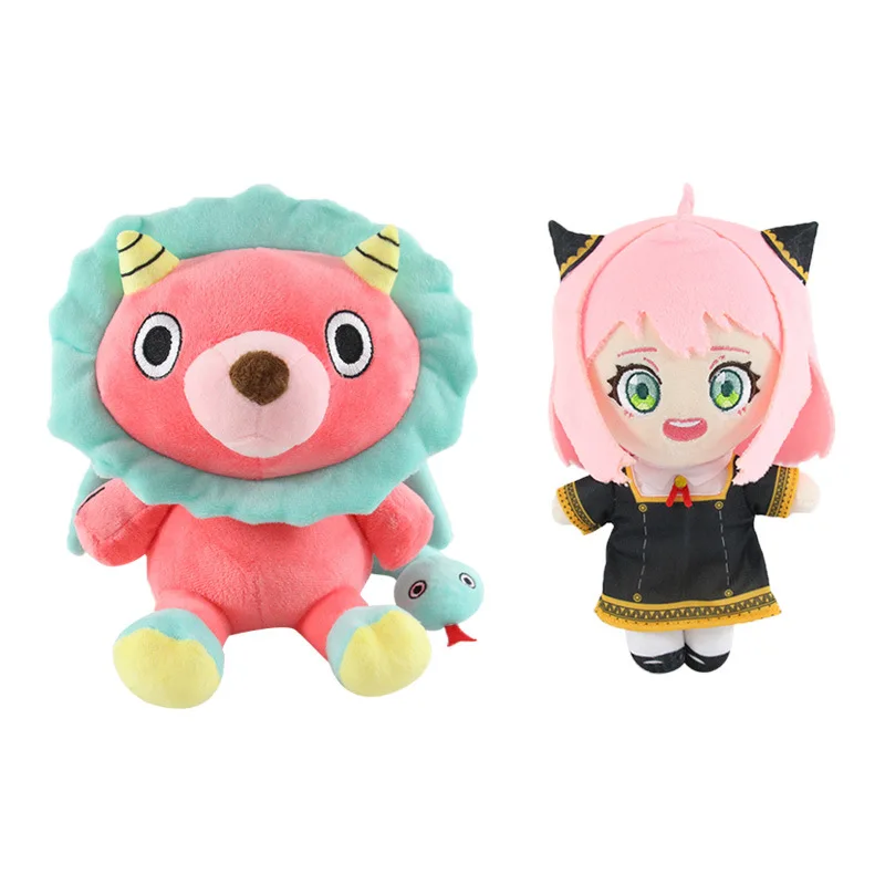 Anime Spy X Family Plush Toys Anya Forger Lion Muppet Stuffed Doll ...