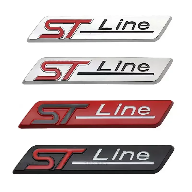 3D-Metal-ST-Line-Rear-Trunk-Badge-Emblem-Sider-Fender-Sticker-for-Ford ...