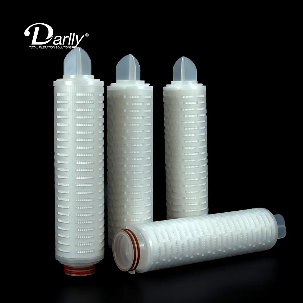 High-Density-Pleated-Gas-Filter-0-1-0-2-10inch-Hydrophobic-PTFE ...