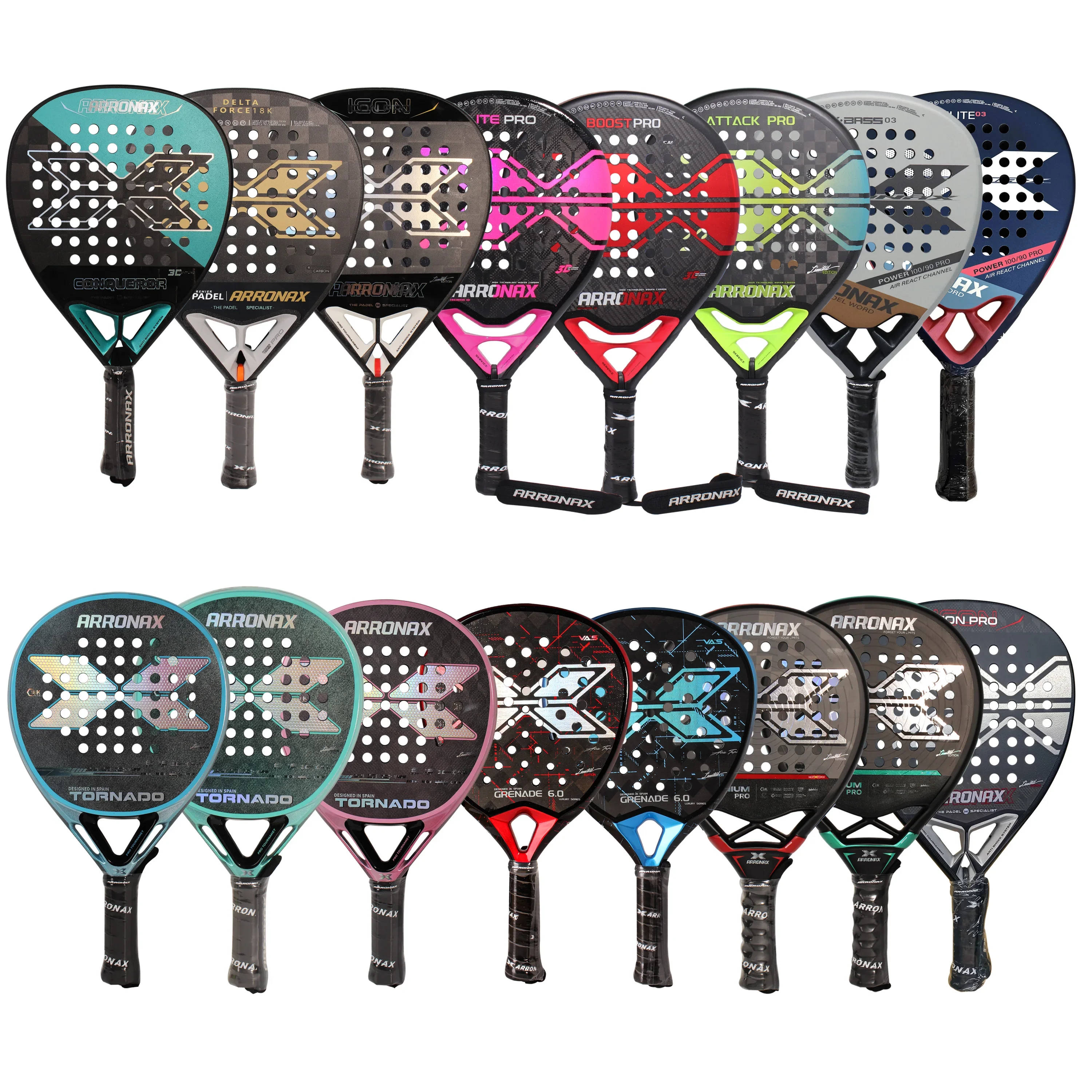 Padel Tennis Rackets,Paddle Tennis Racquets Carbon Fiber with EVA ...