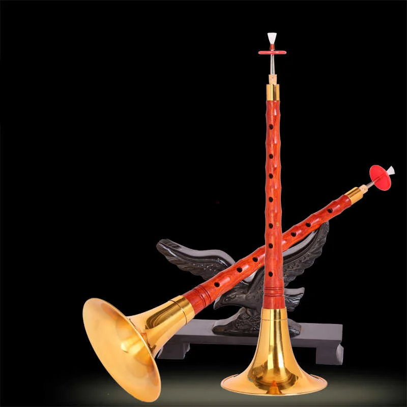 High-Quality D Key Ebony/rosewood Suona Instrument Set - Traditional ...