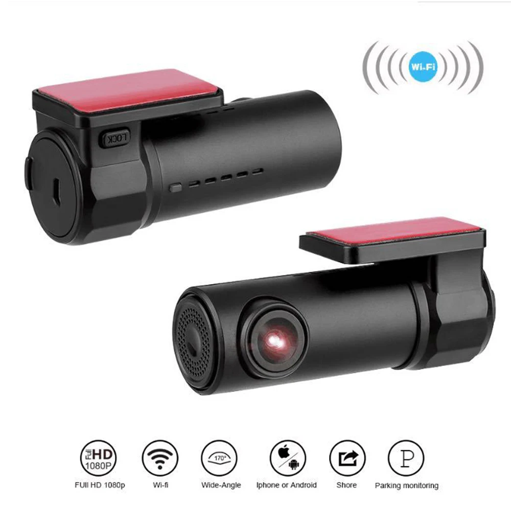 Mini-Car-Dash-Cam-Smart-Car-DVR-Camera-Wifi-APP-Voice-Control-Dashcam ...