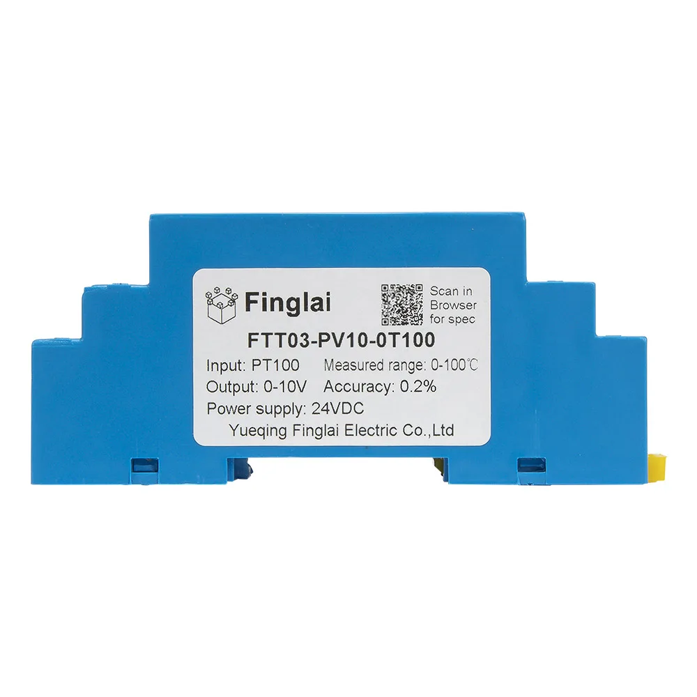 FTT03 0-10V output PT100 temperature transmitter module SBWZ ...
