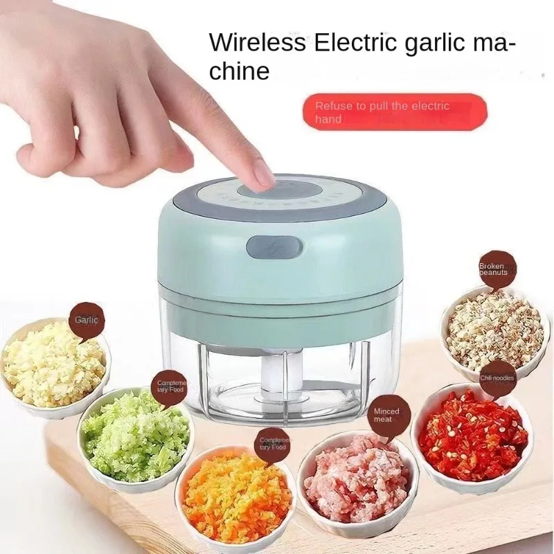 Mini-Electric-Garlic-Chopper-USB-Meat-Grinder-Garlic-Masher-Machine ...