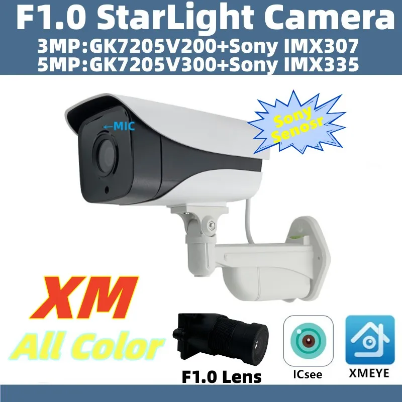 F1-0-Lens-5-3MP-IMX335-IMX307-IP-Bullet-Camera-StarLight-H-265-Onvif ...
