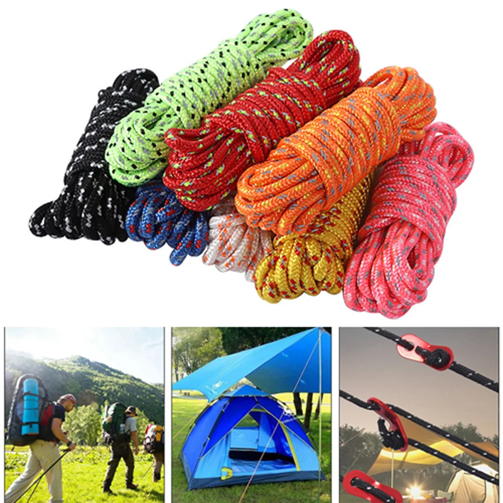 Reflective Paracord Camping | Paracord Survival Camping | Survival ...