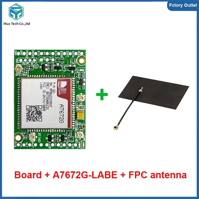 Placa de Desarrollo SIMCOM A7672G-LABA, Módulo 4G 2G LTE CAT1, Kit de ...