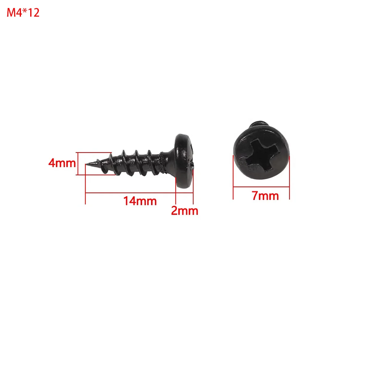 Round-Head-Cross-Screw-Junction-Box-Self-Tapping-Screw-Audio-Accessory ...