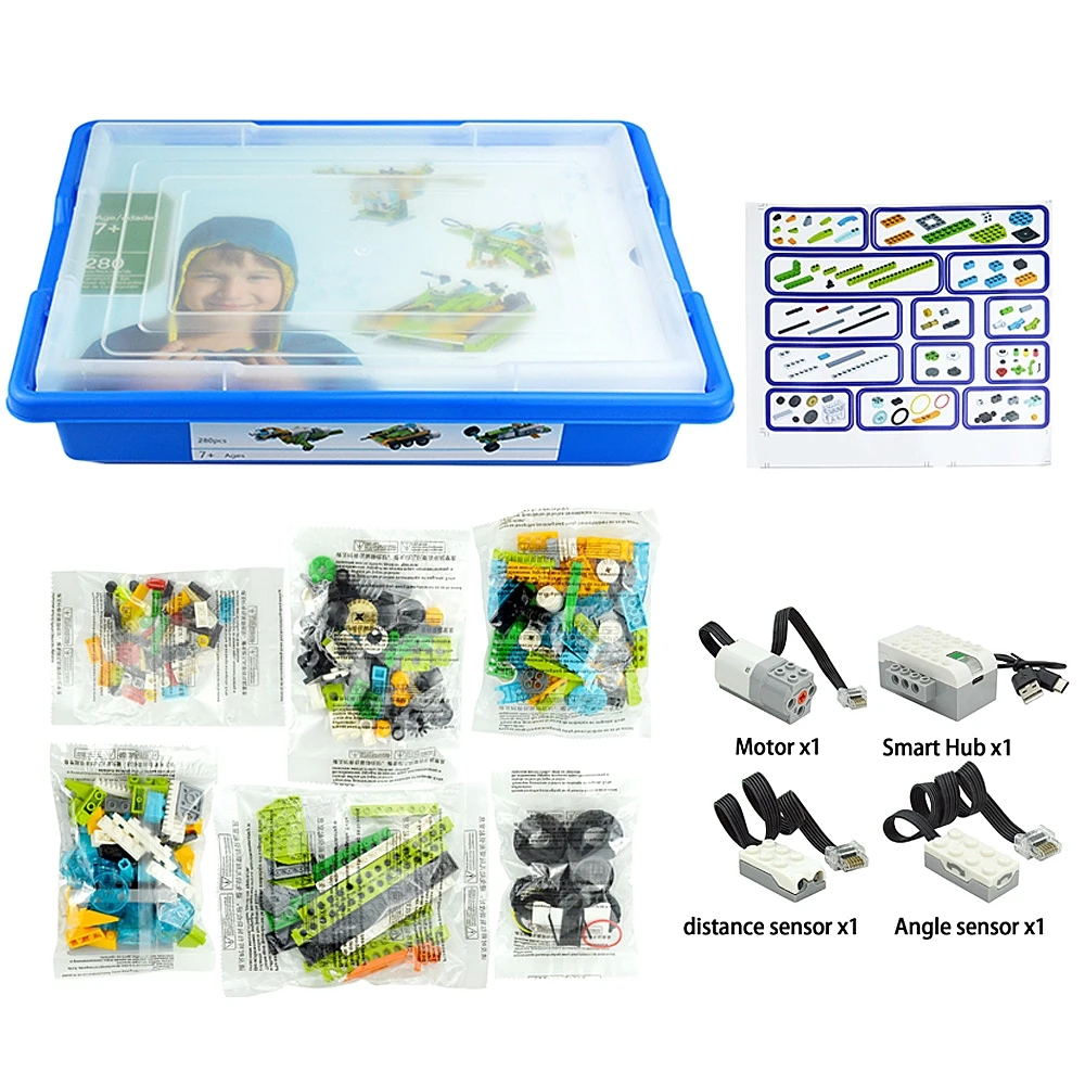 Wedo 2.0 2022 New Technical Partsrobotics Construction Set Building ...