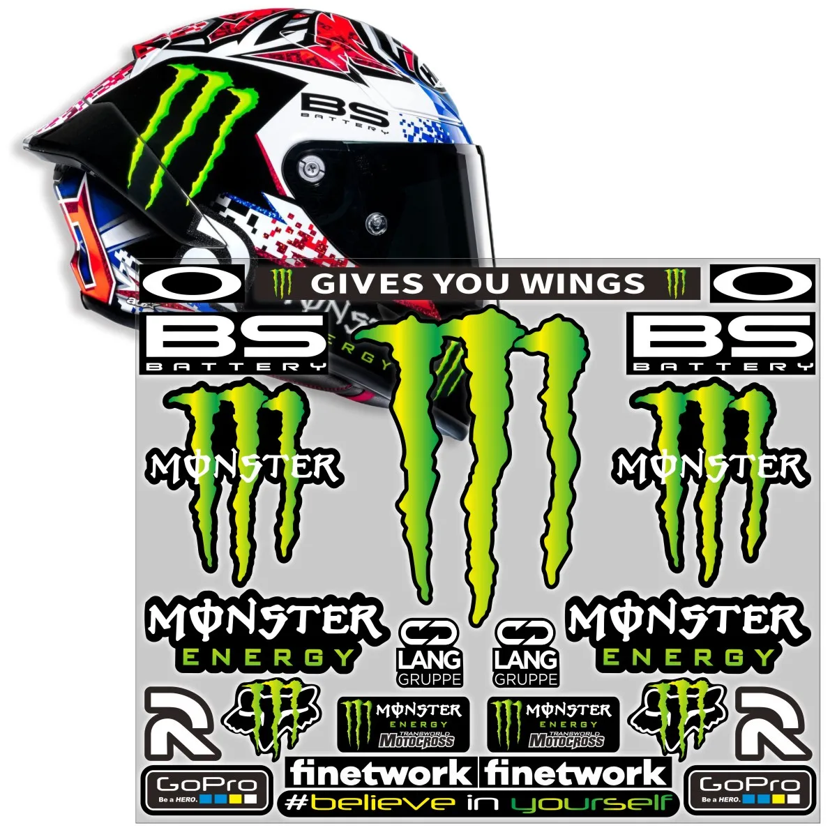 Pegatinas-de-vinilo-para-casco-calcoman-as-con-logotipo-de-Monster ...