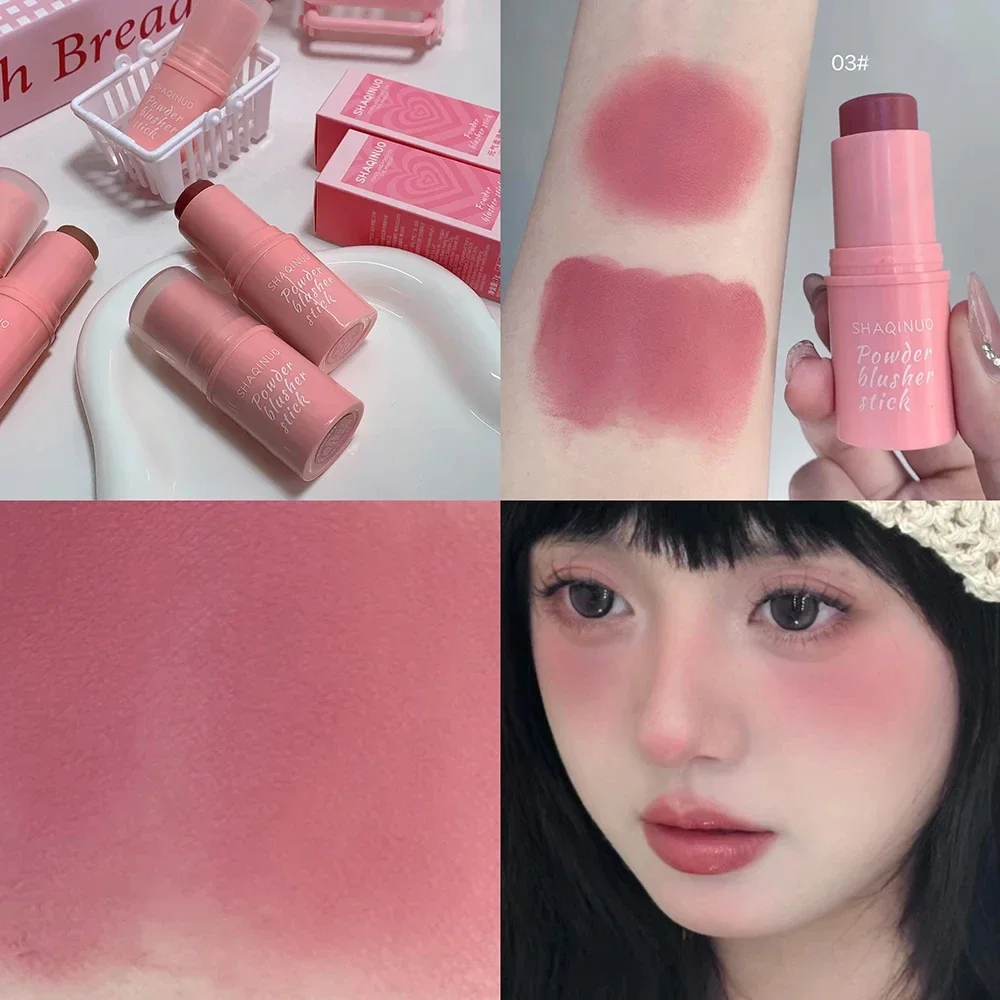 Velvet-Matte-Smooth-Blush-Stick-Long-lasting-Low-Saturation-Natural ...