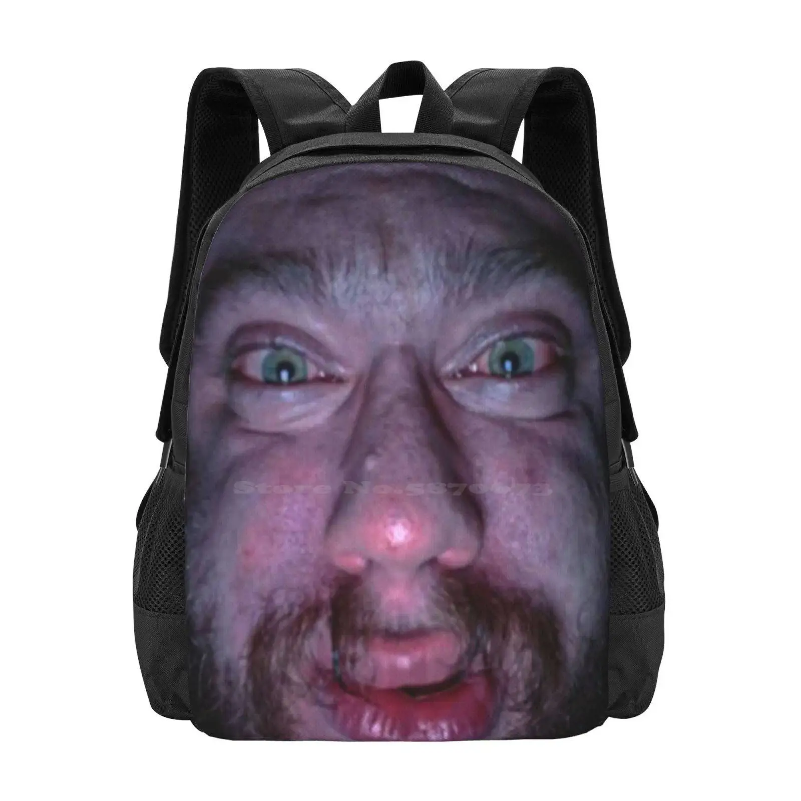 Sam-Hyde-Face-Pattern-Design-Bagpack-Mochilas-escolares-Million-Dollar ...