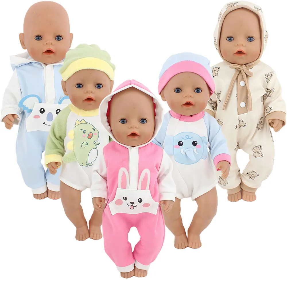 2023-New-Fashion-Doll-Jump-Suits-For-17-Inch-Baby-Doll-43cm-Reborn-Baby ...