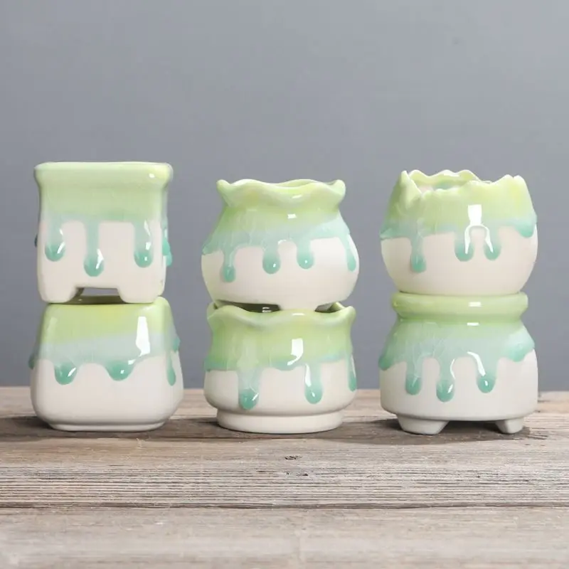 Creative-Ice-Crack-Flowerpot-Ceramic-Succulent-Flow-Glaze-Flowerpot ...