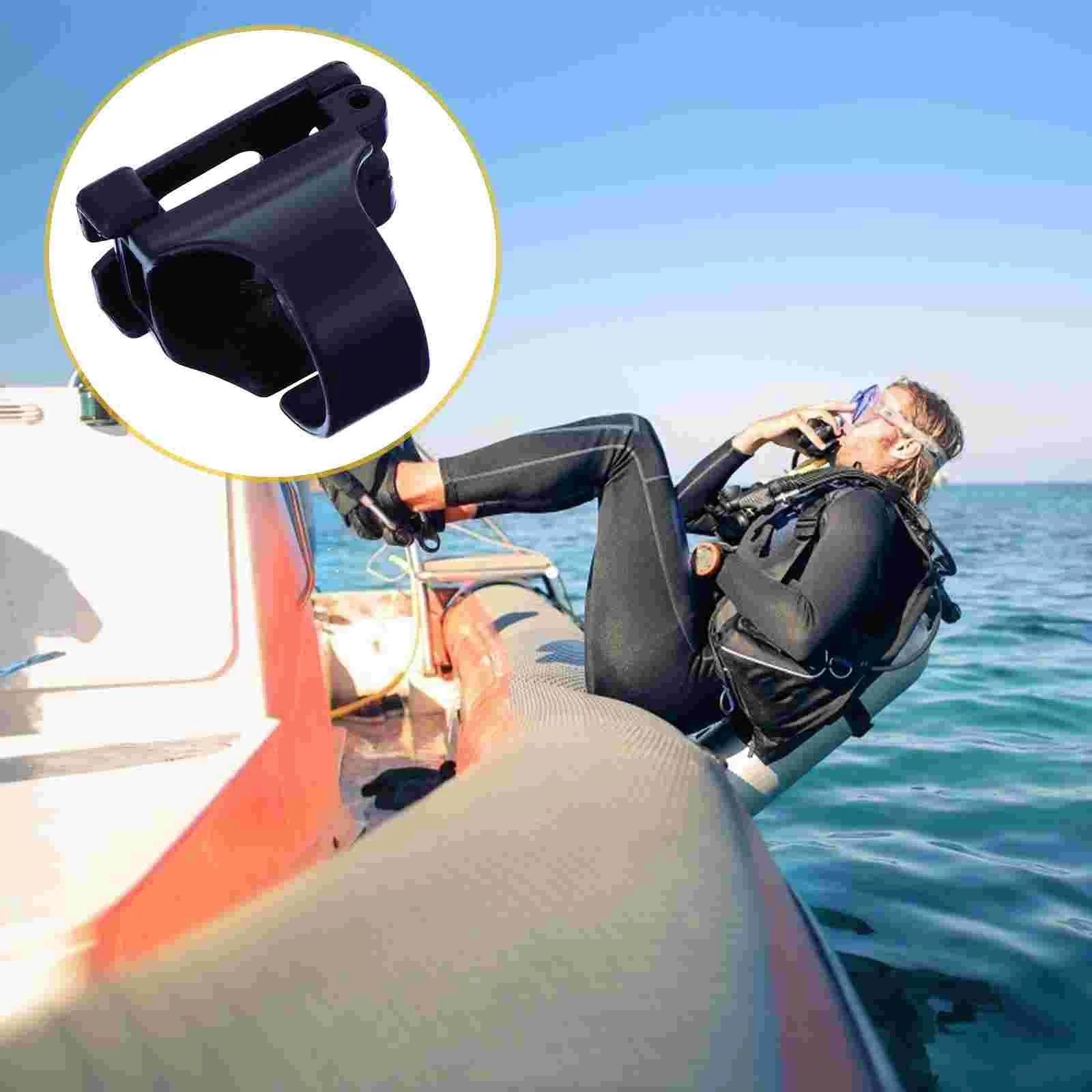 1 Set Durable Flexible Practical Convenient Snorkel Keepers Snorkel ...
