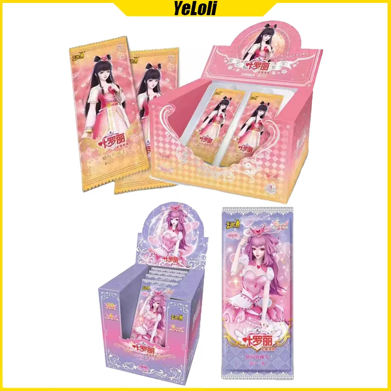 YeLoli-Cards-Leaf-Loli-Full-Sets-Dream-Princess-Collection-Book-Crystal ...