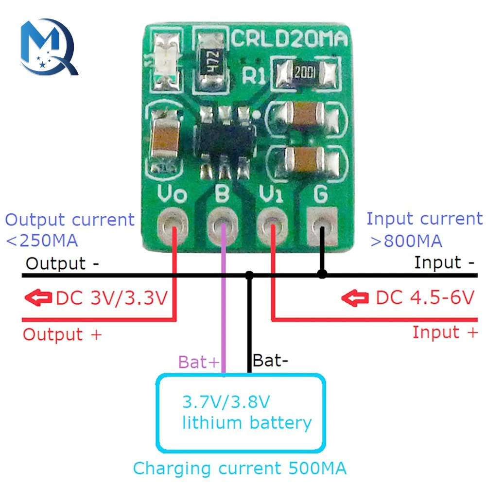 Lithium-Battery-Charging-Step-Down-Power-Module-DC-DC-3-3-3V-Voltage ...