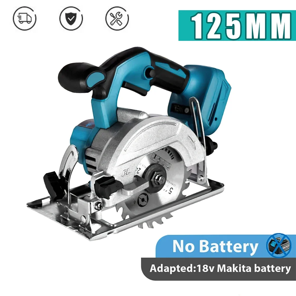 Brushless-5Inch-125mm-Mini-Electric-Circular-Saw-Cordless-0-45 ...