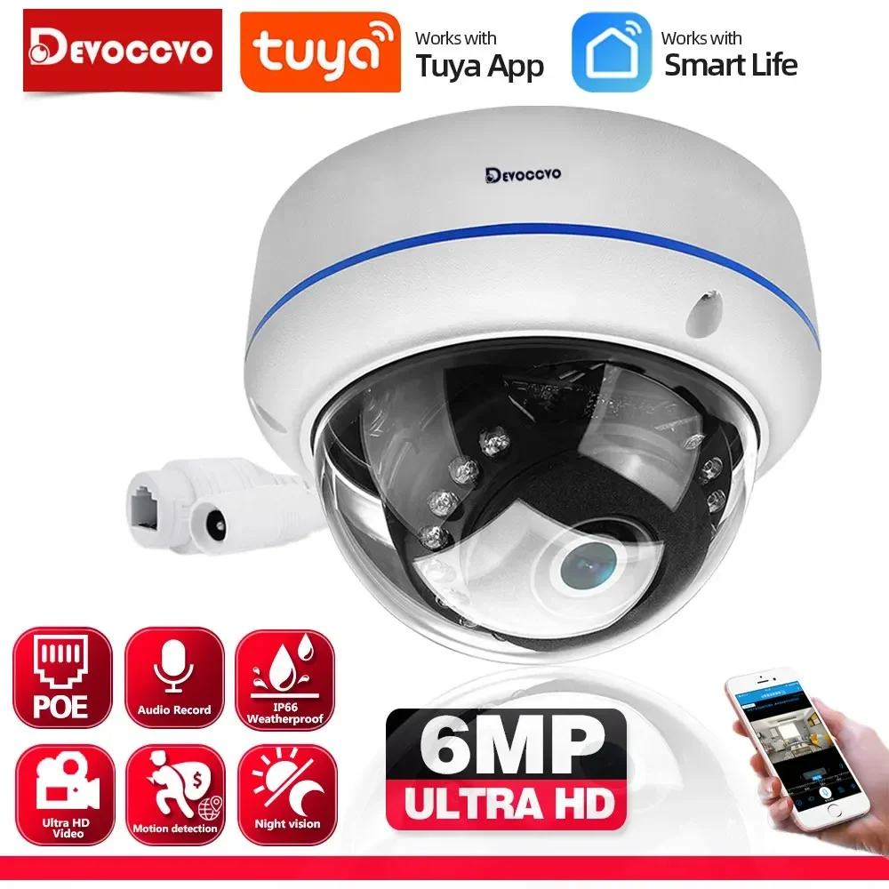 Tuya-5MP-POE-Dome-Security-IP-Camera-with-Audio-Outdoor-Home-Smart-Life ...