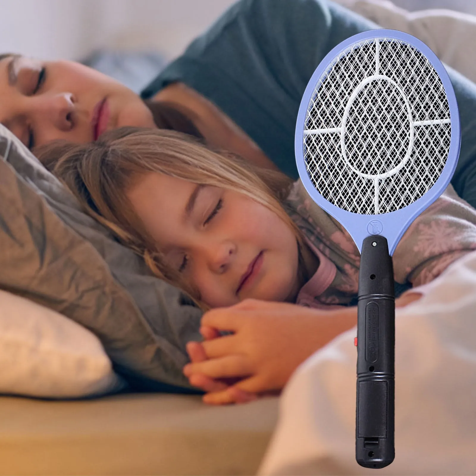 Electric-Fly-Swatter-Battery-Operated-Indoor-Outdoor-And-Catcher-Paper ...