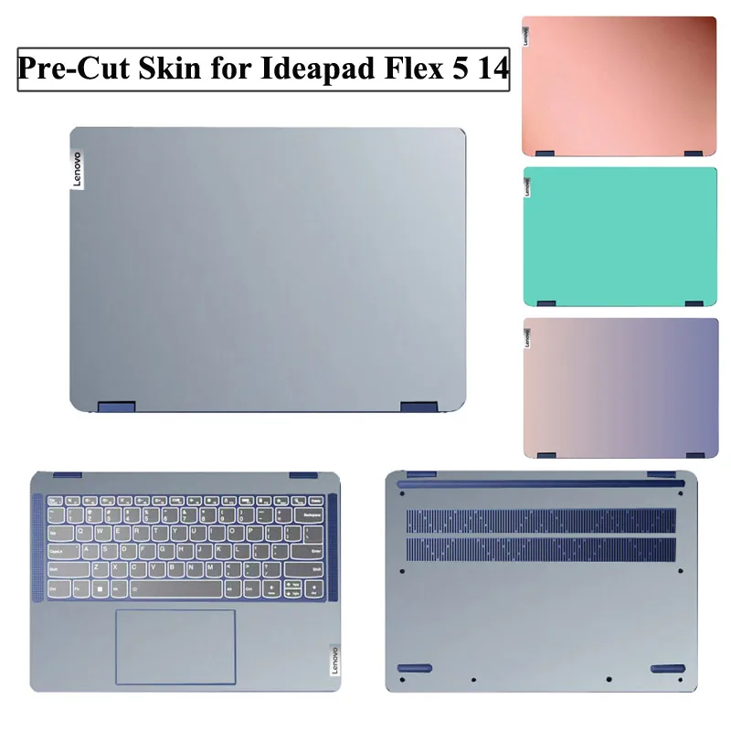 Pre-Cut Anti Scratch Vinyl Sticker Skin Palmrest Cover Film for Ideapad ...